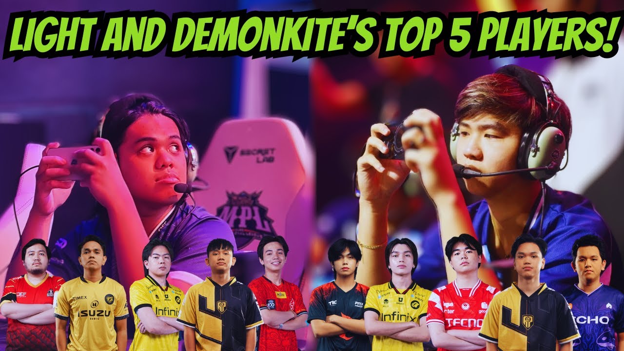 Light and Demonkite Reveals their TOP 5 Players of the Same Role, they ...