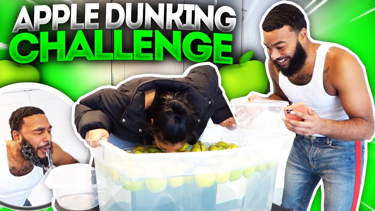 APPLE DUNK CHALLENGE!! | VLOGMAS DAY 14 - YouTube