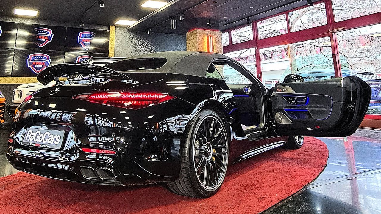 Mercedes AMG SL 63 (2023) Insane Roadster! Interior, Exterior Details ...