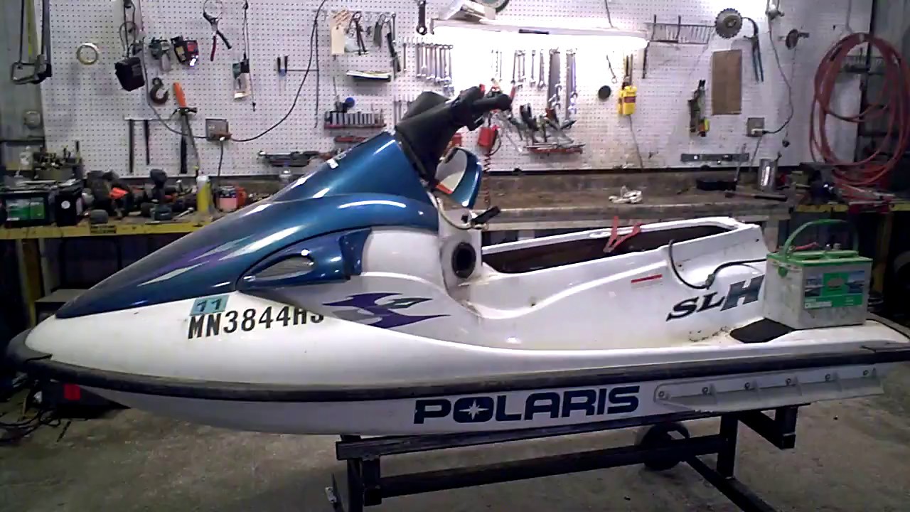 1999 Polaris SLH 700 Running Tear Down into PARTS Call 218-844-4968 ...