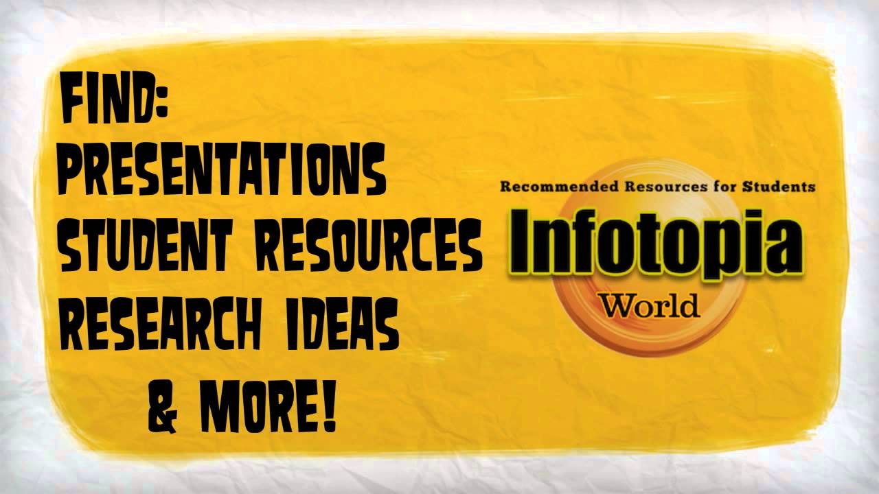 Infotopia World--What's It All About? - YouTube