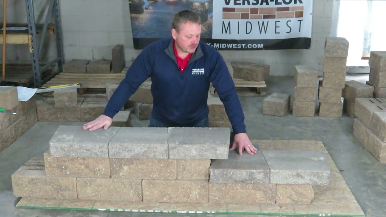 15. Top off your VERSA-LOK walls, columns, stairs and more! - YouTube