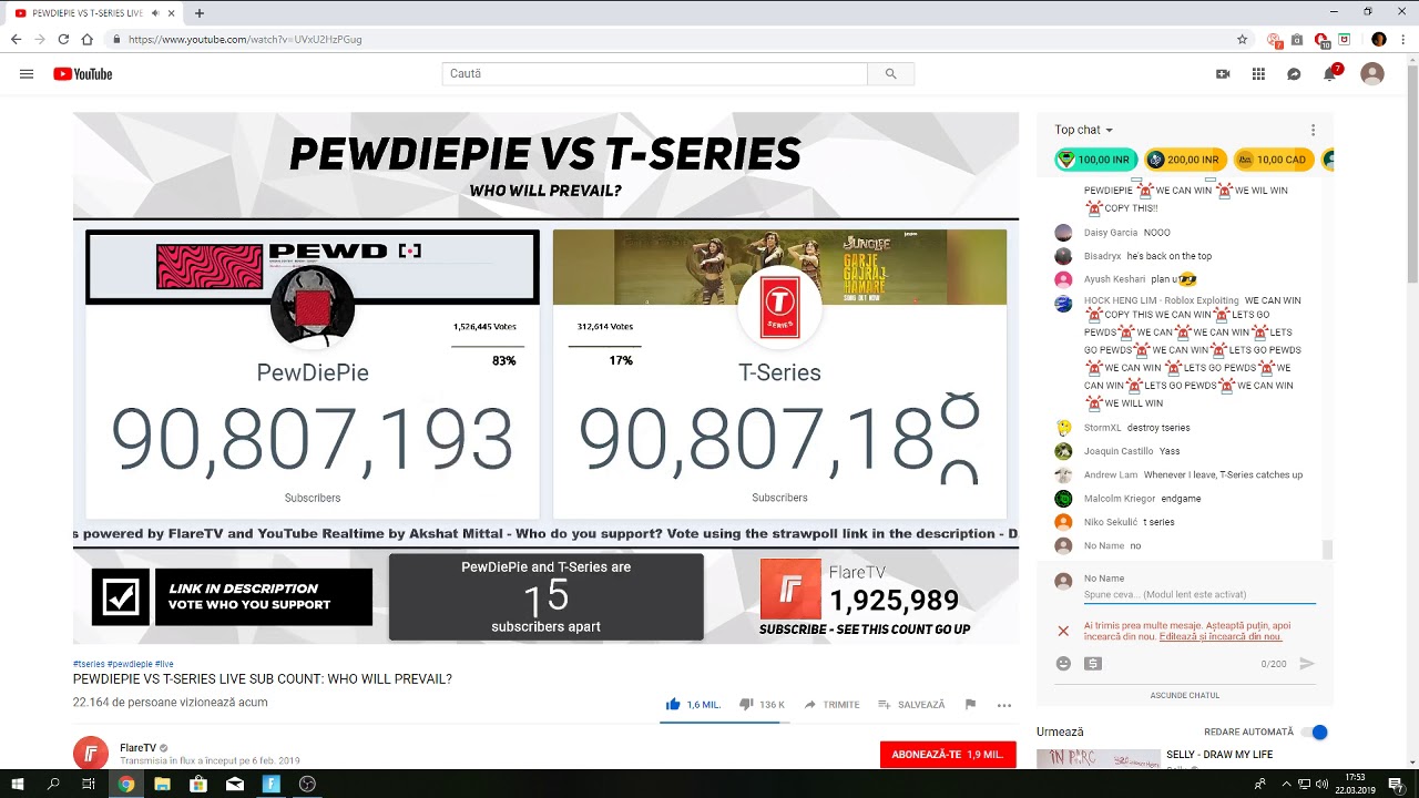 Sub Bots confirme!!! WTF moment when T Series showed his sub bots ...