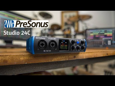 Presonus Studio 24C Audio Interface - Unboxing & Hands On - YouTube