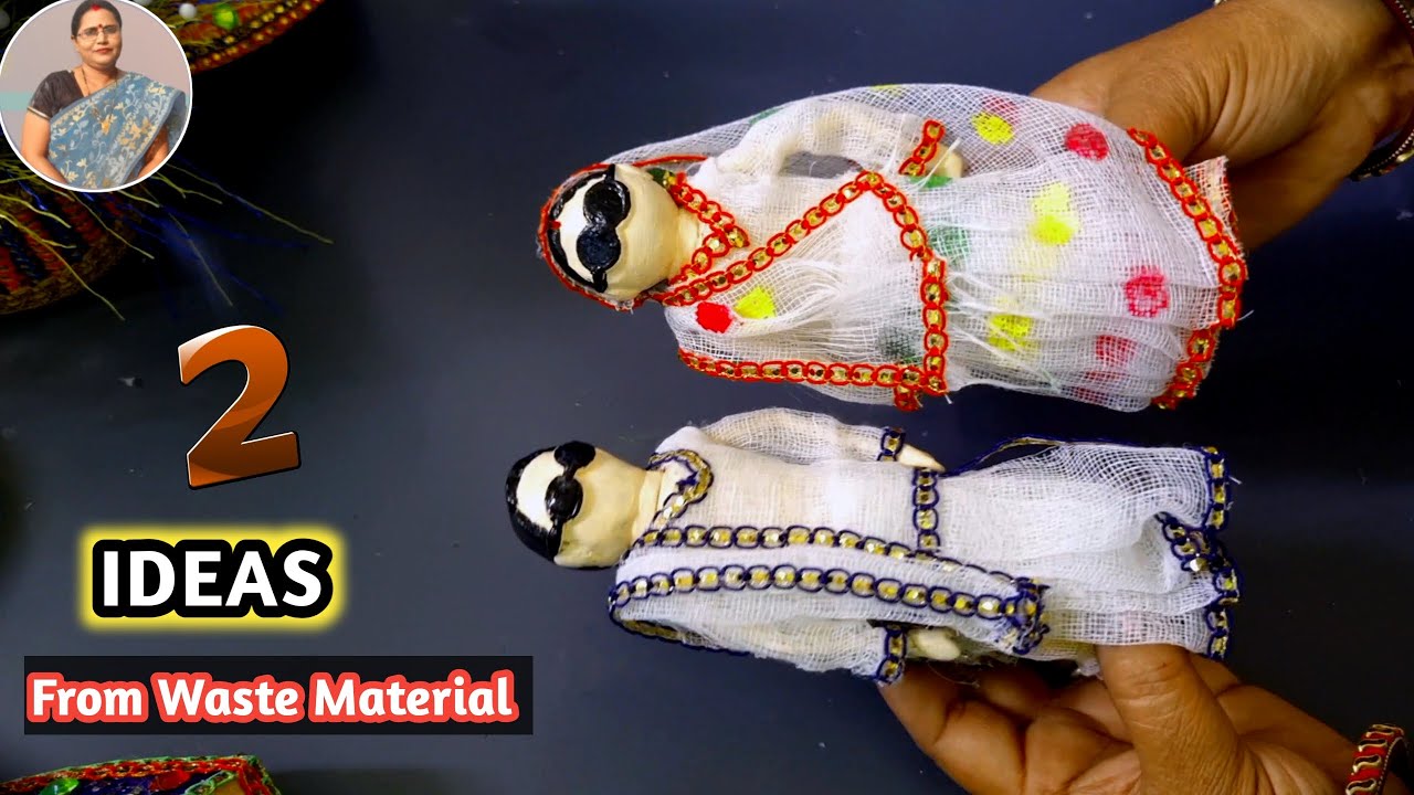 BEST Waste Material Dolls You Won't Believe Are MADE FROM TRASH! - YouTube