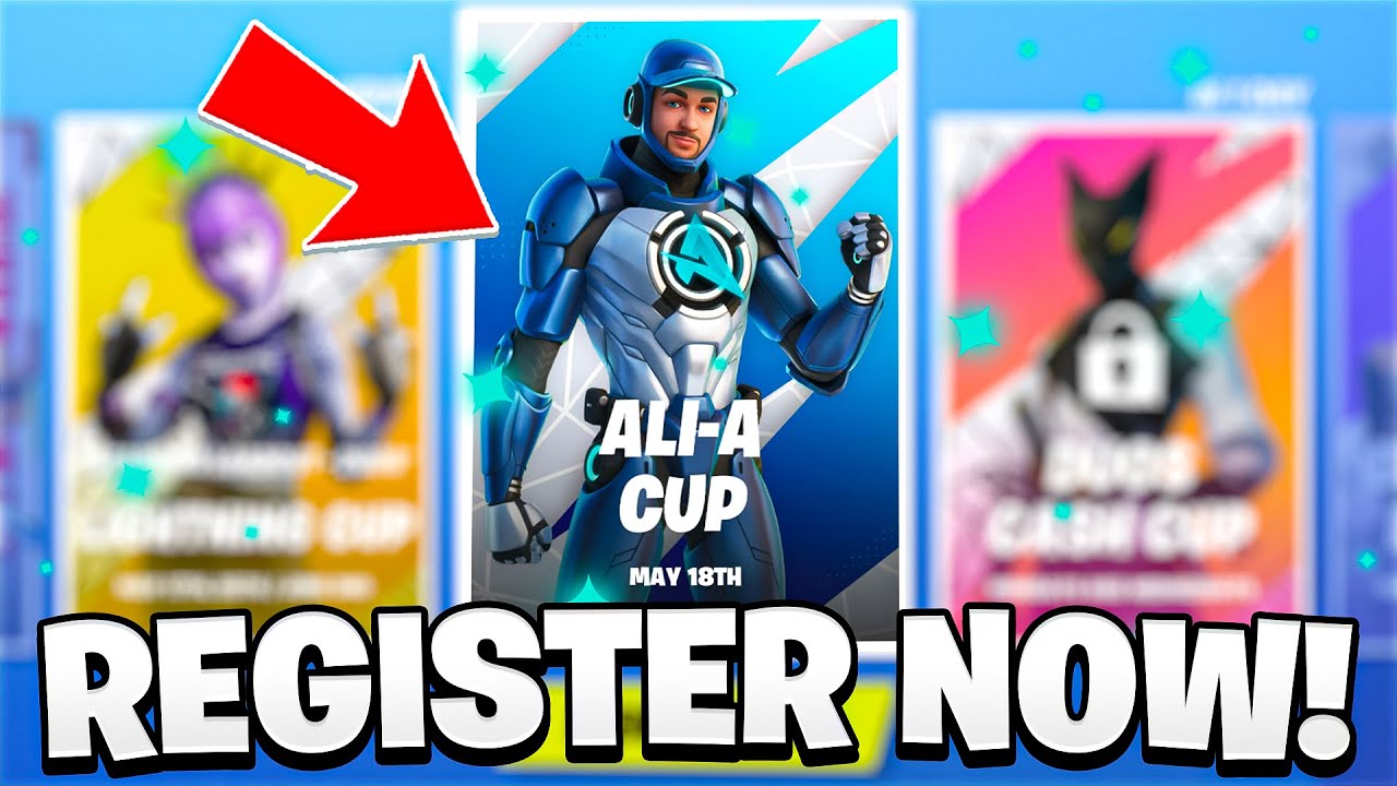 How To Register For The ALI-A Cup! (FREE REWARDS) - YouTube