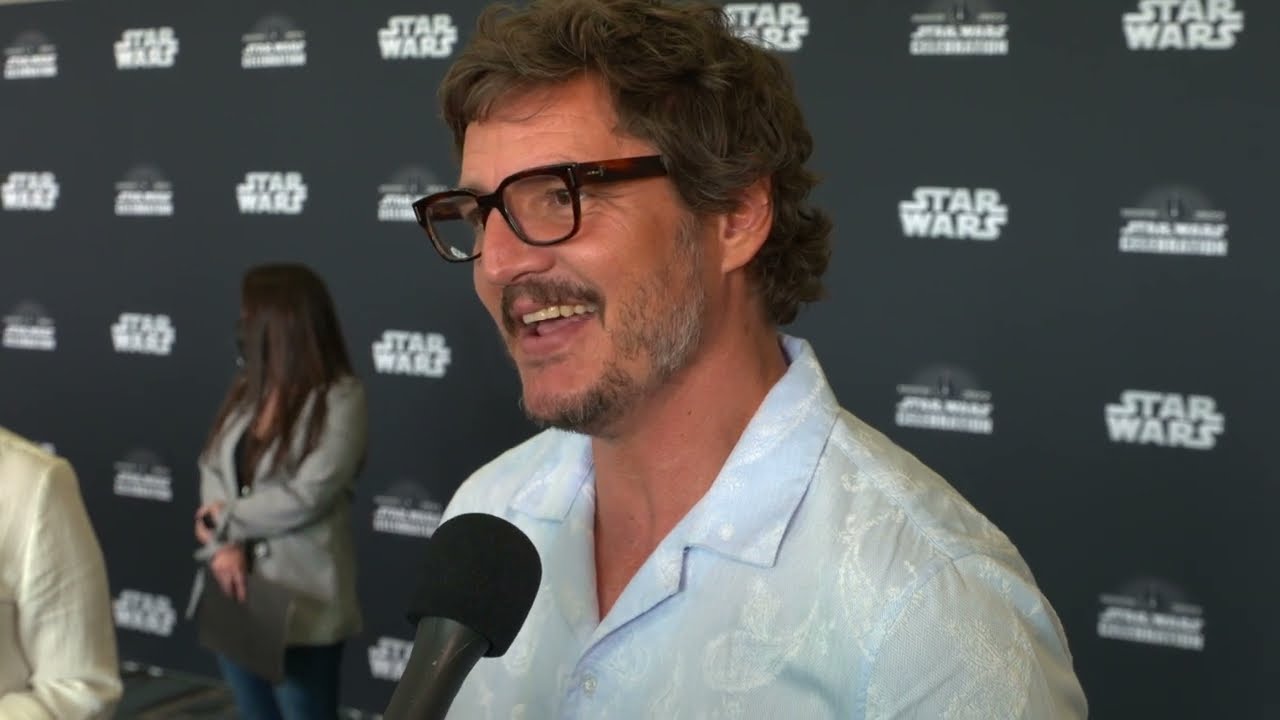 Pedro Pascal 2022 Star Wars Celebration Red Carpet Interview - YouTube