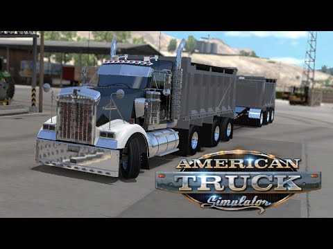 Kenworth W900 dup cap |torton más remolque de graba | los ángeles ...