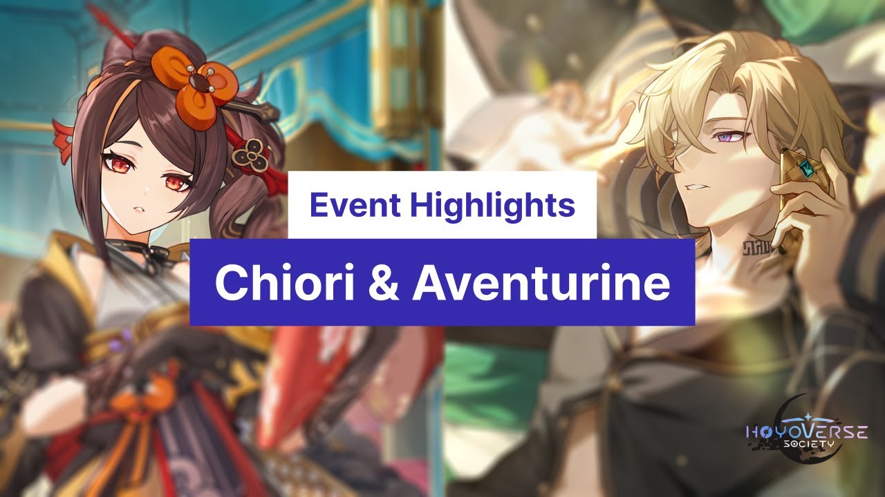 UNSW Hoyosoc: Chiori & Aventurine Event Highlights - YouTube