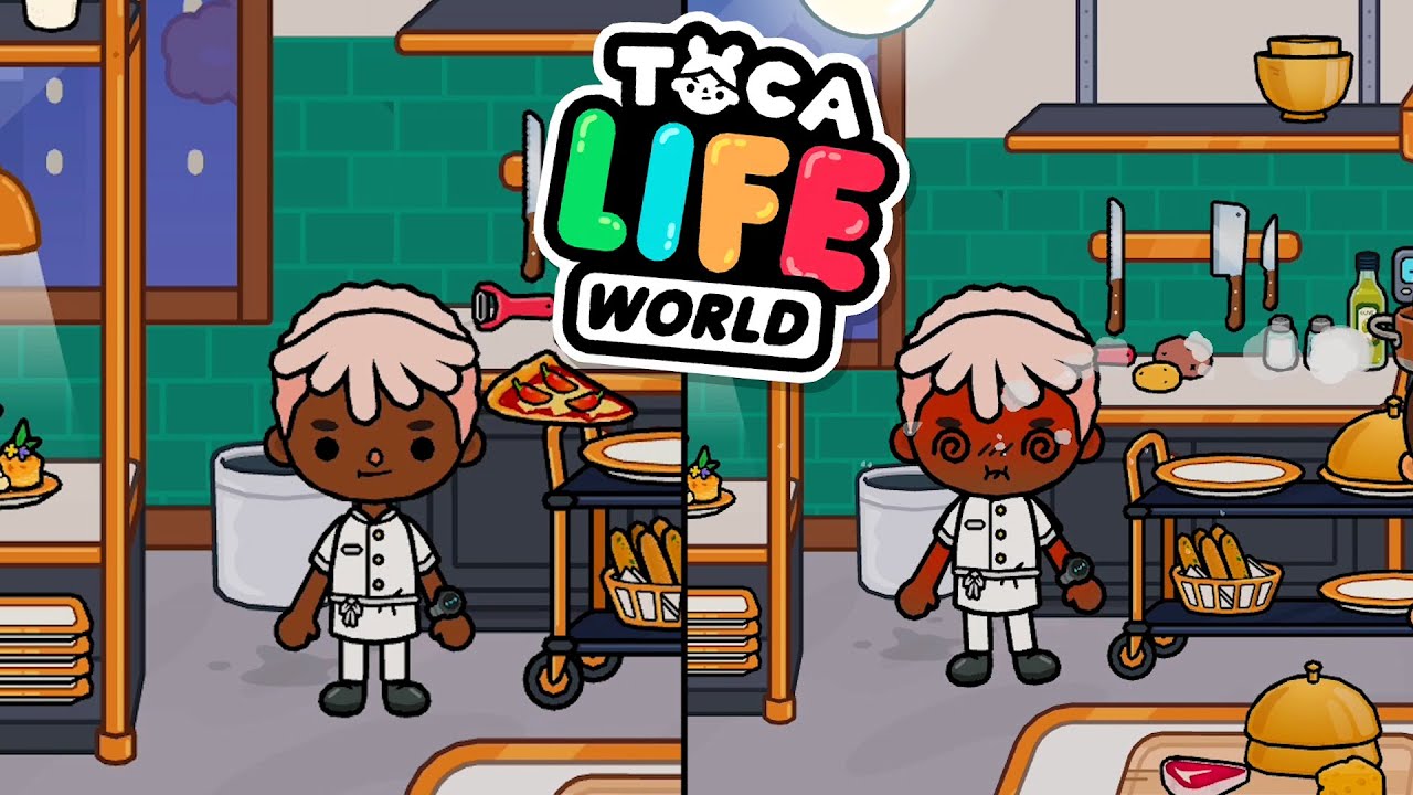 Toca Life: World | Fancy Restaurant Busy Plaza #2 | Cute Little Games ...