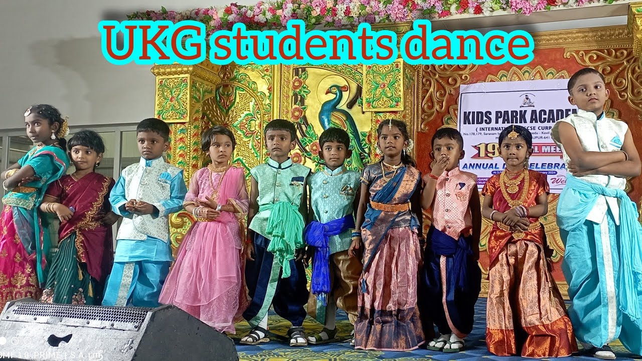 UKG students dance performance in school annual day event. பள்ளி ஆண்டு ...