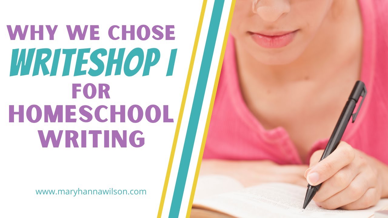 Why we Chose WriteShop I for Homeschool Writing This Year - YouTube