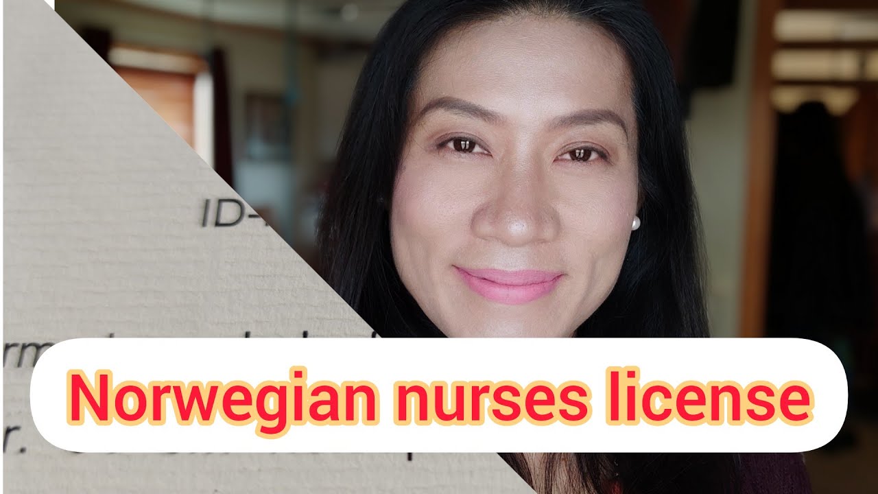 Norwegian nurses license. - YouTube