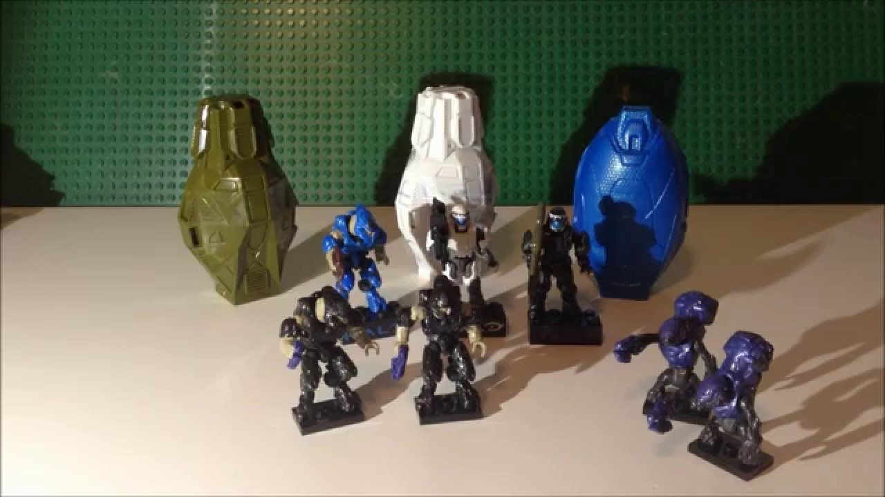 Halo Mega Bloks unboxing (Metalic series III+Delta series) - YouTube