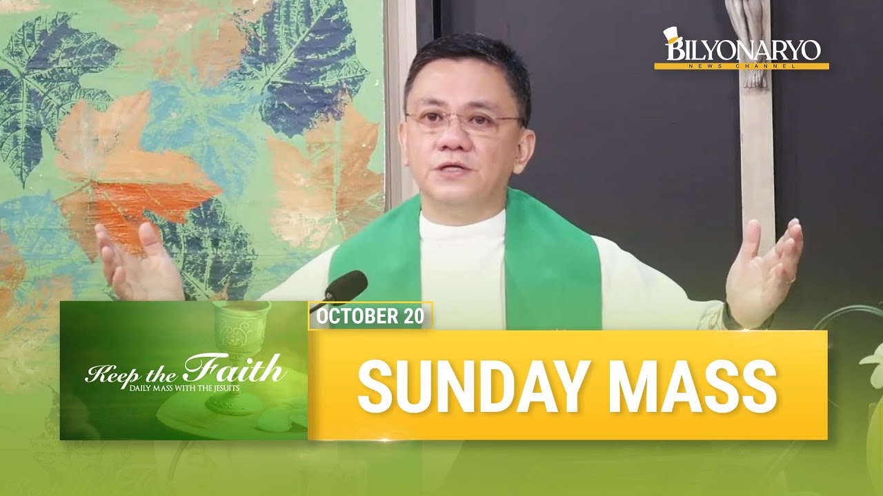 Keep the Faith: Sunday Mass | October 20, 2024 - YouTube