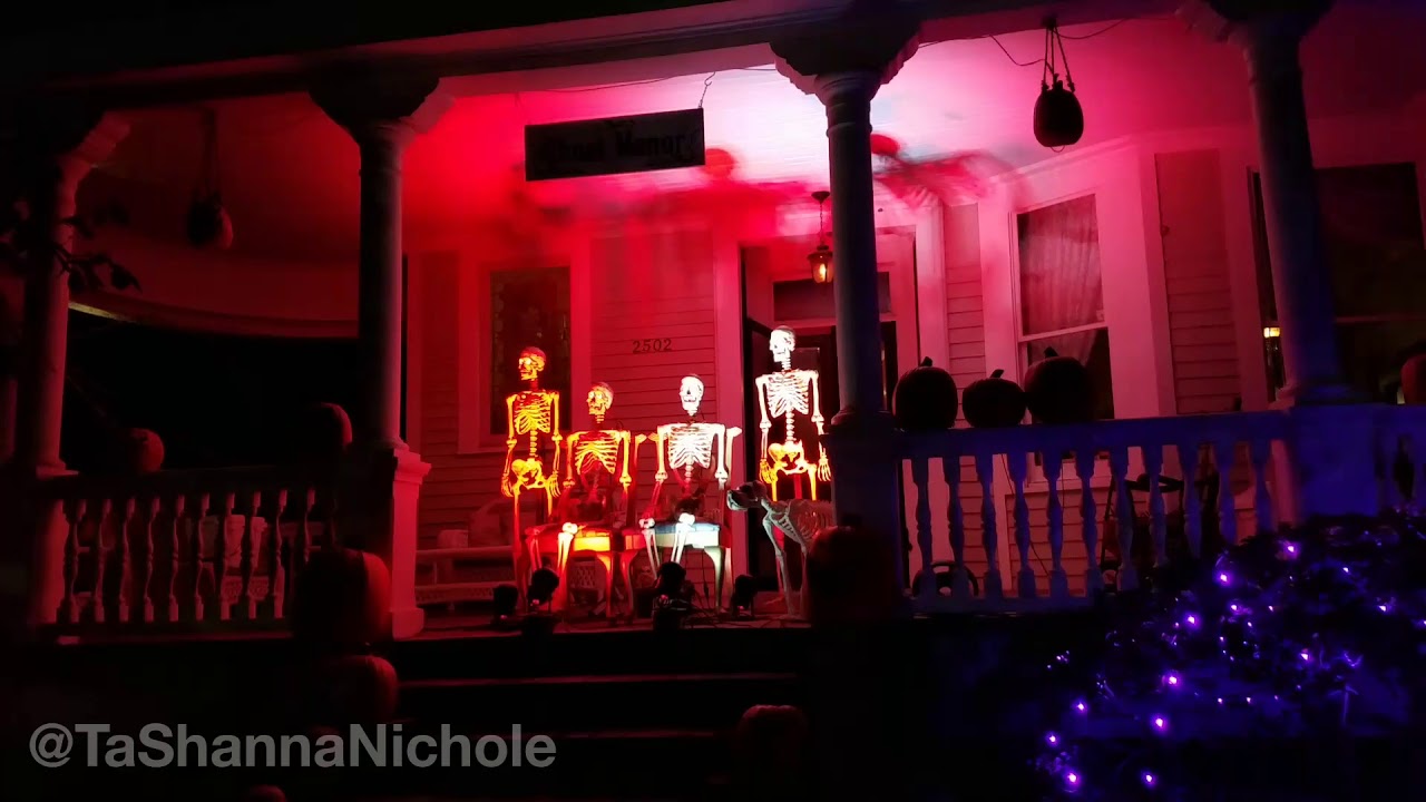 GHOST MANOR NOLA - BEST DIY HALLOWEEN DECOR EVER - YouTube