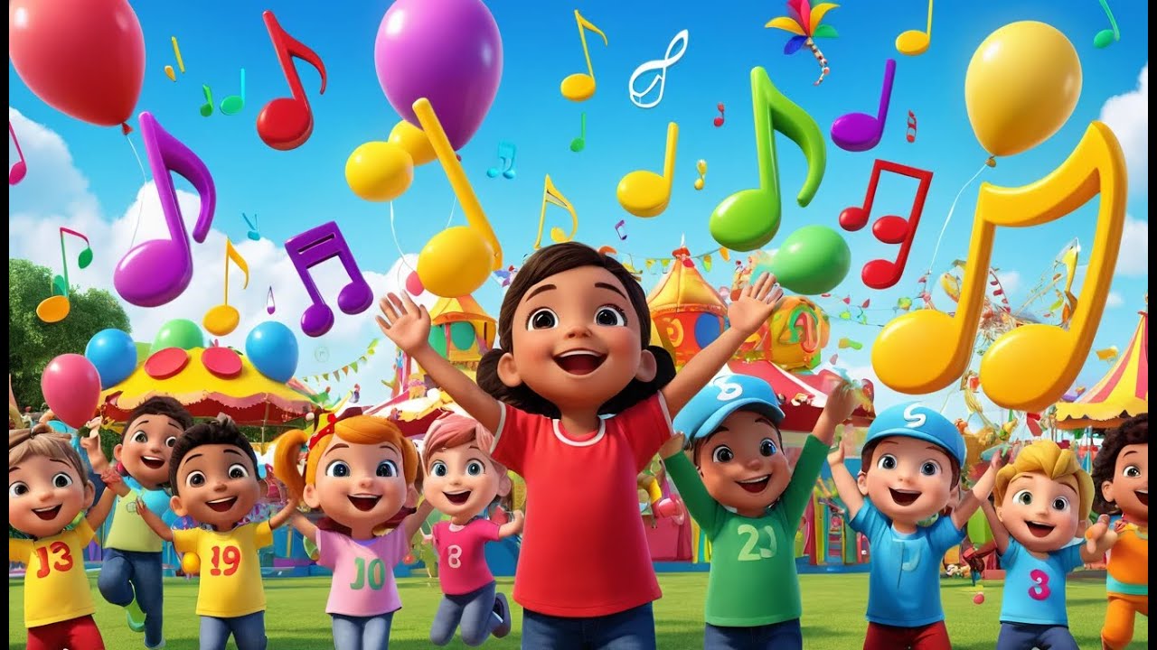 One, Two, Three—Let’s Count to Ten! | Fun Counting Nursery Rhyme for ...