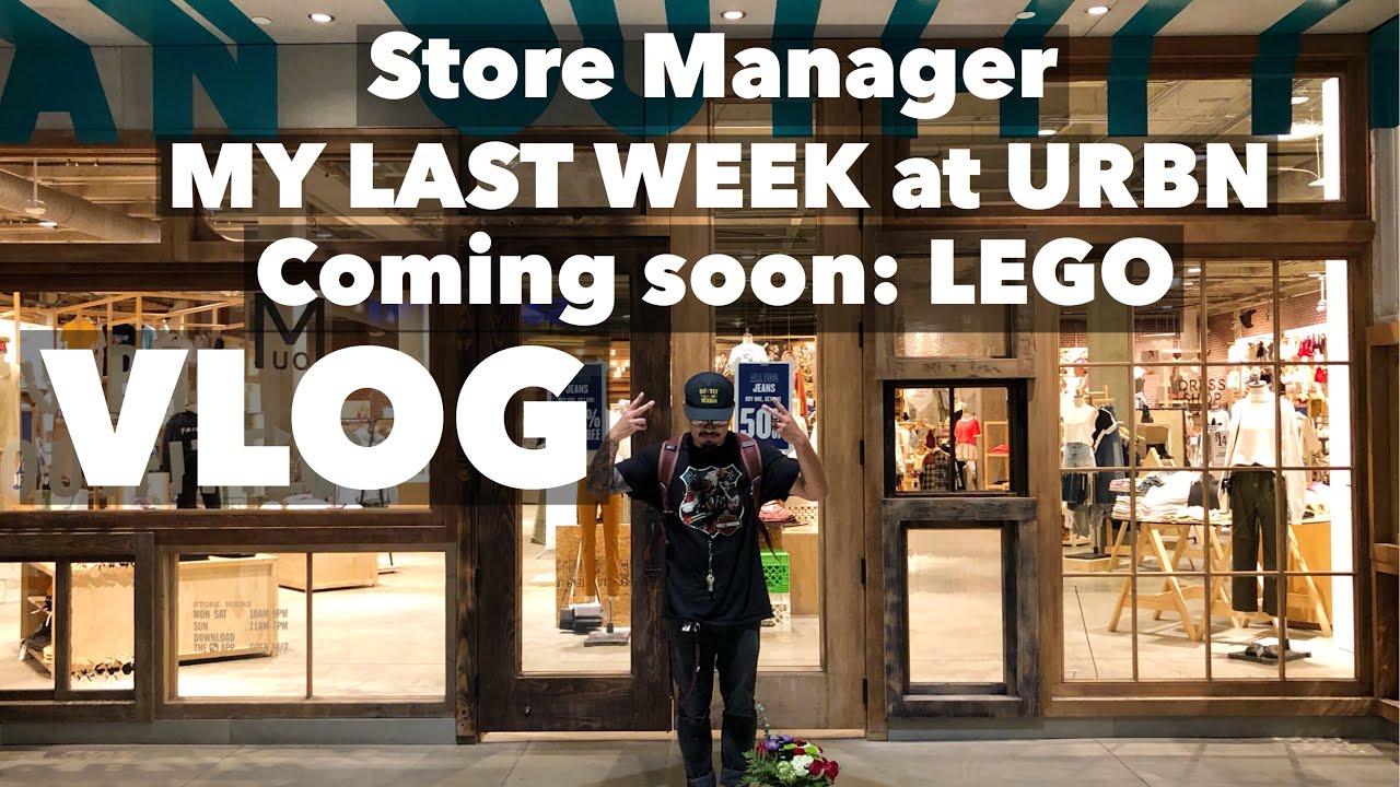 VLOG - Store Manager: My Last Week/Coming Soon LEGO - YouTube
