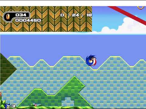 Playing Ultimate Flash Sonic on unblocked games for school. - YouTube