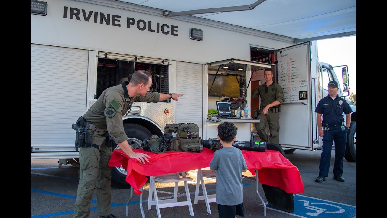 【銳視頻】Irvine Police Department Host Annual National Night Out Events 全美 ...