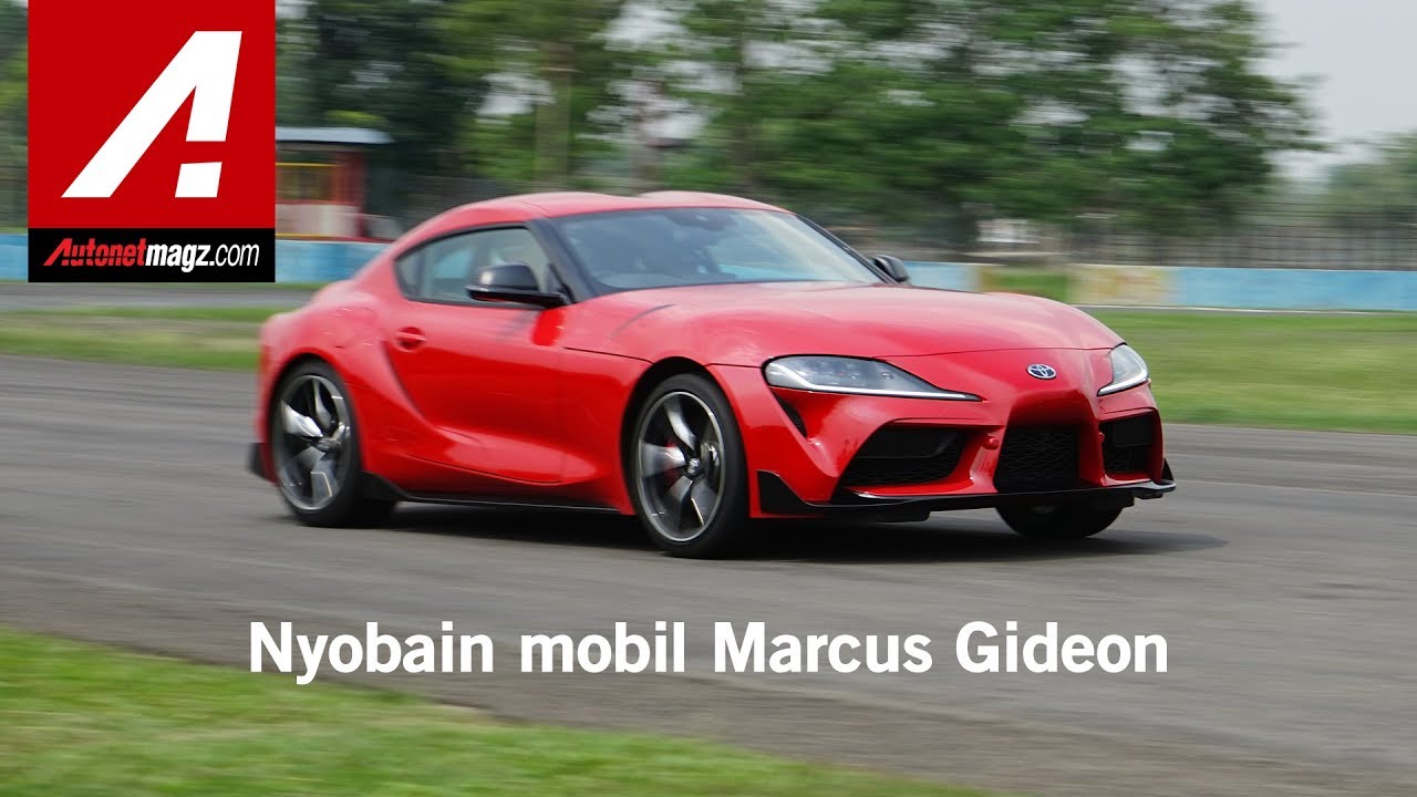 Toyota Supra baru di test di Sirkuit Sentul! - YouTube