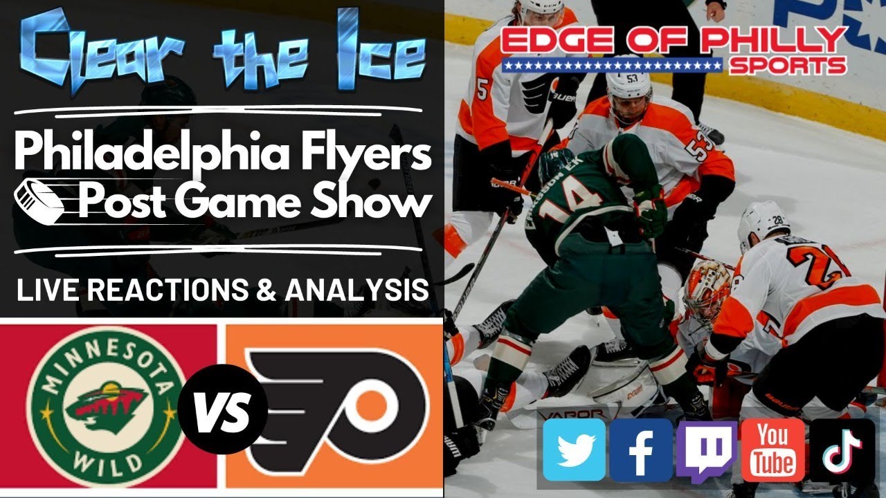 Flyers vs Wild Reaction & Analysis | Flyers Post Game Show | Clear The ...