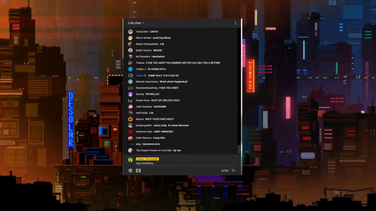 Andy Warski goes off on VampKandy - YouTube
