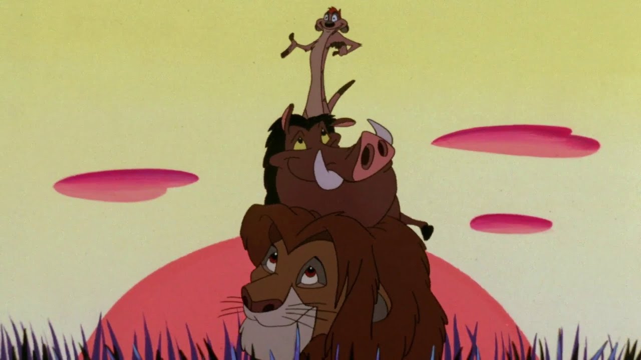 (HD True Widescreen Master) Timon and Pumbaa: The Lion Sleeps Tonight ...