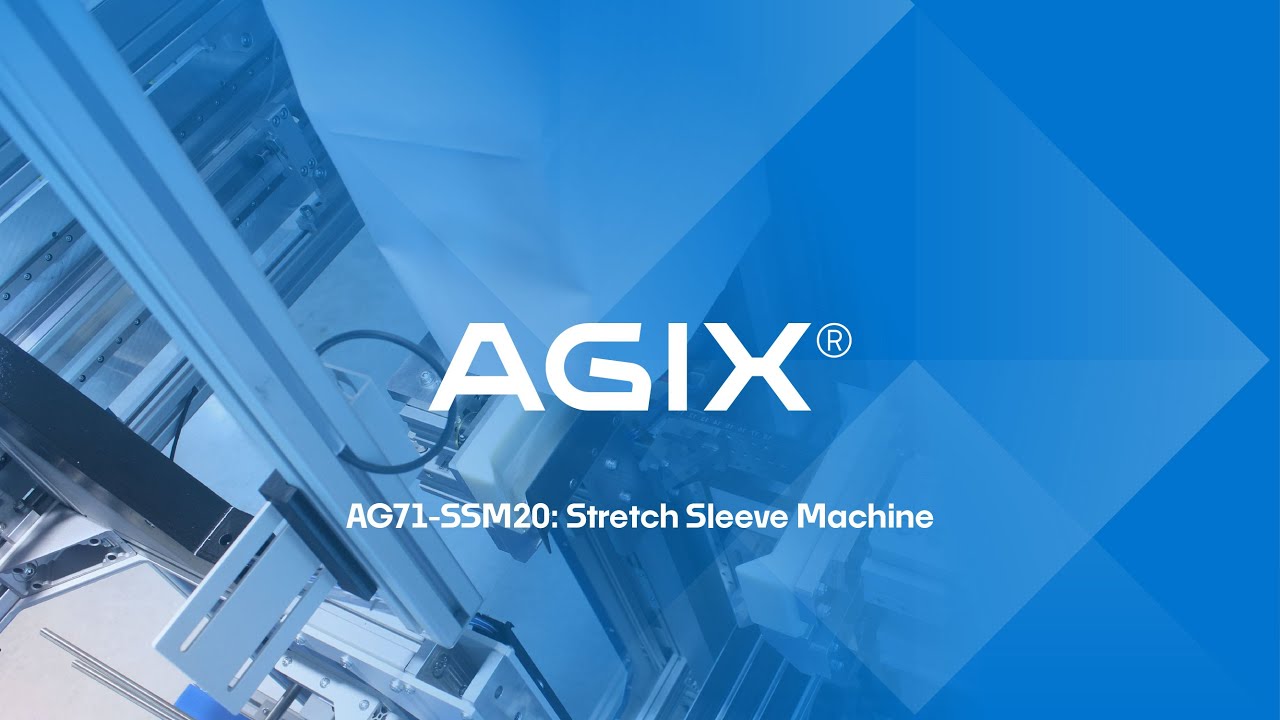 Stretch Sleeve Machine | AGIX AG71 - SSM20 - YouTube