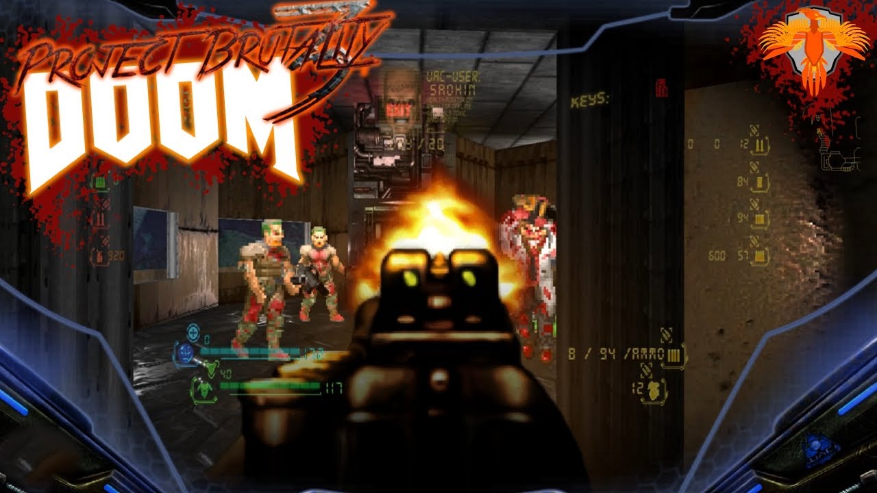 Doom Project Brutality - Enhanced Episode 1 / E1M2 - Rip and Tear ...