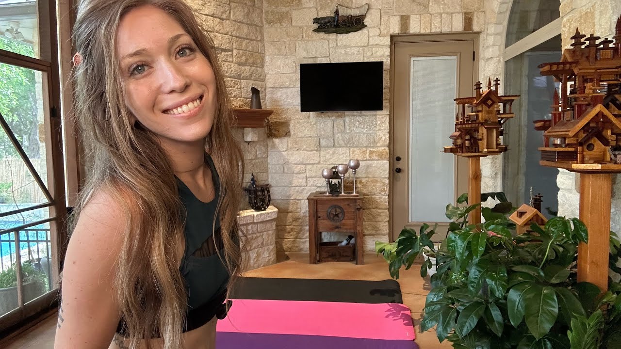Yoga with Jenna Session Seventeen (XVII) Bed Poses - YouTube