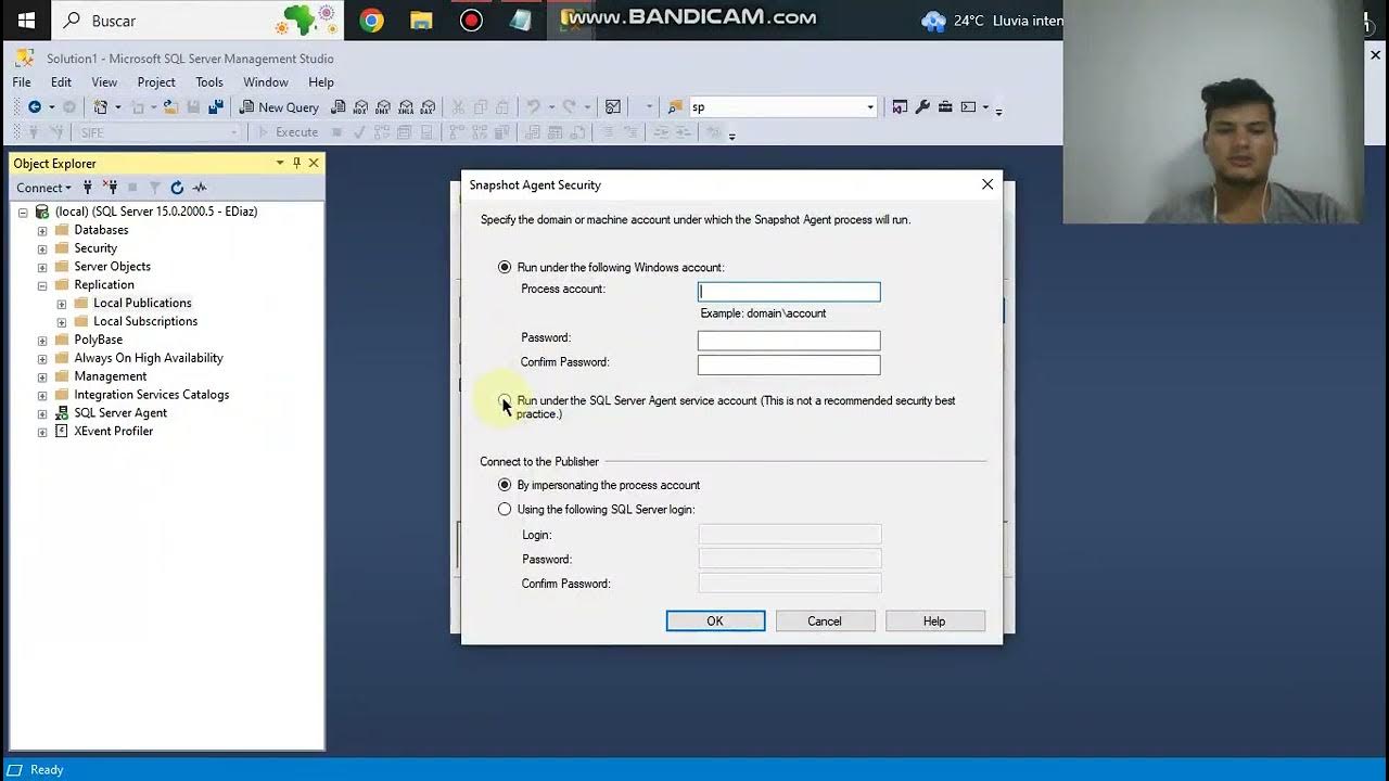 Replicacion SQL Server -- Base de Datos II - YouTube