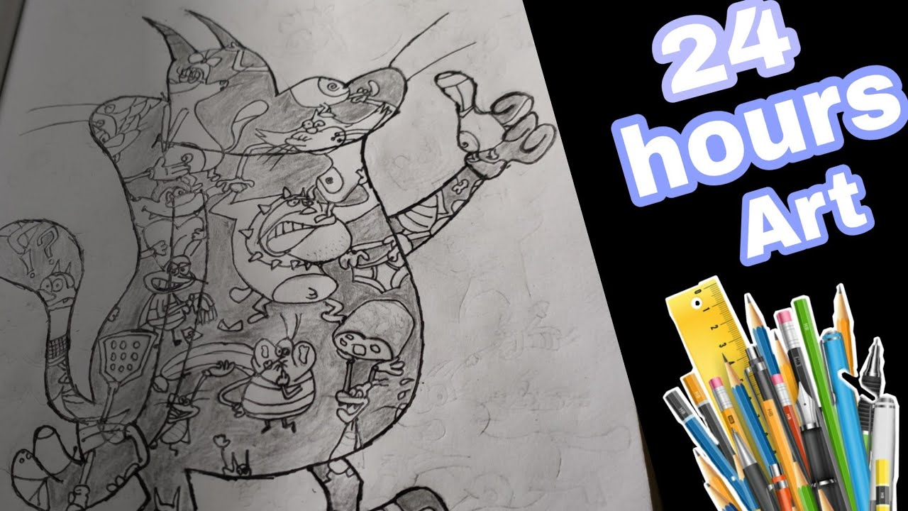 I Make A Full Video 32 Hours; (HARD DRAW)° - YouTube