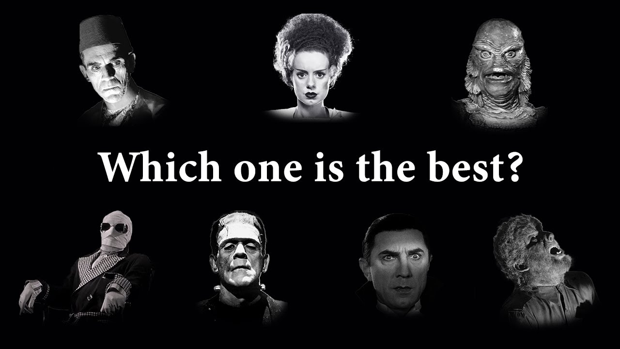 Ranking Universal's 7 Classic Monsters - YouTube