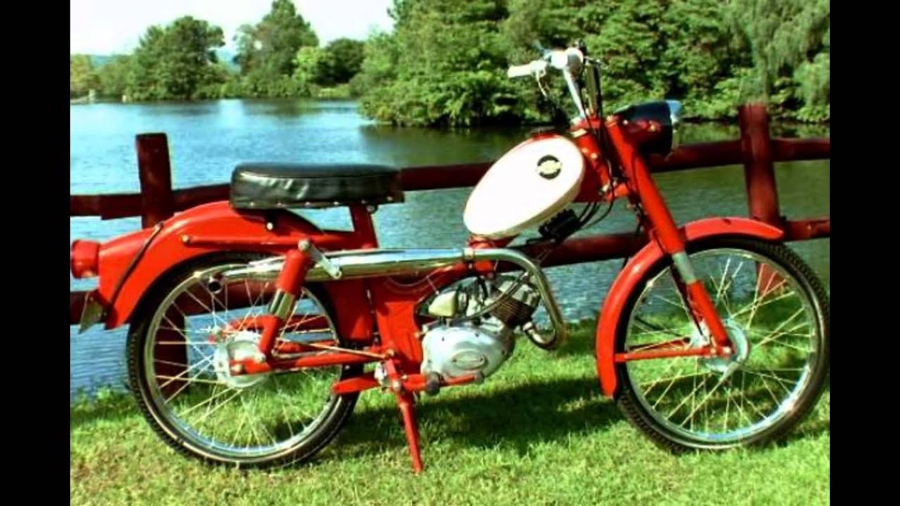 Harley Davidson M-50 50cc 1965 Model with Look - YouTube