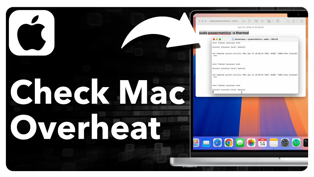 How To Check If Mac Is Overheating - YouTube