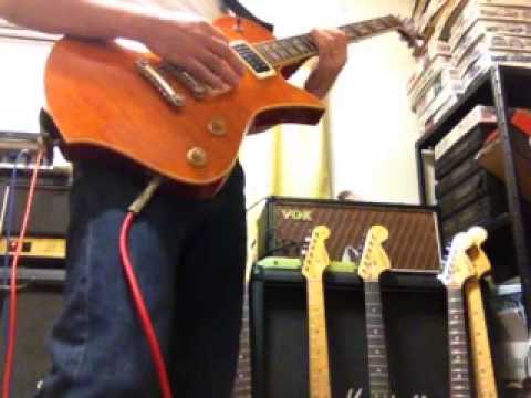 VOX AC30CC-H with TREBLE BOOSTER(VOX VBM-1) - YouTube