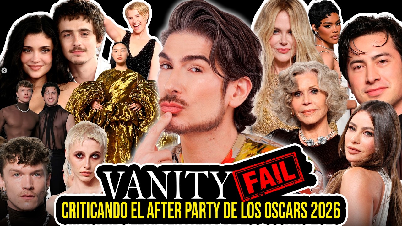 Criticando los Looks del Fanity FAIL/ fair Party post Oscars 2026 peor ...