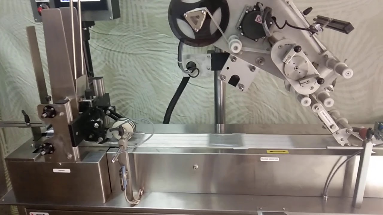 pouch labelling machine - pharmech engineering company- india - YouTube