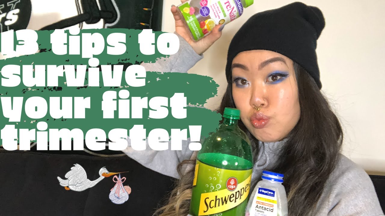 FIRST TRIMESTER SURVIVAL GUIDE! | BEAT MORNING SICKNESS [13 tips] - YouTube