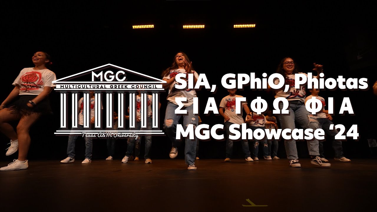 SIA, GPhiO, Phiotas | TAMU MGC Showcase 2024 - YouTube