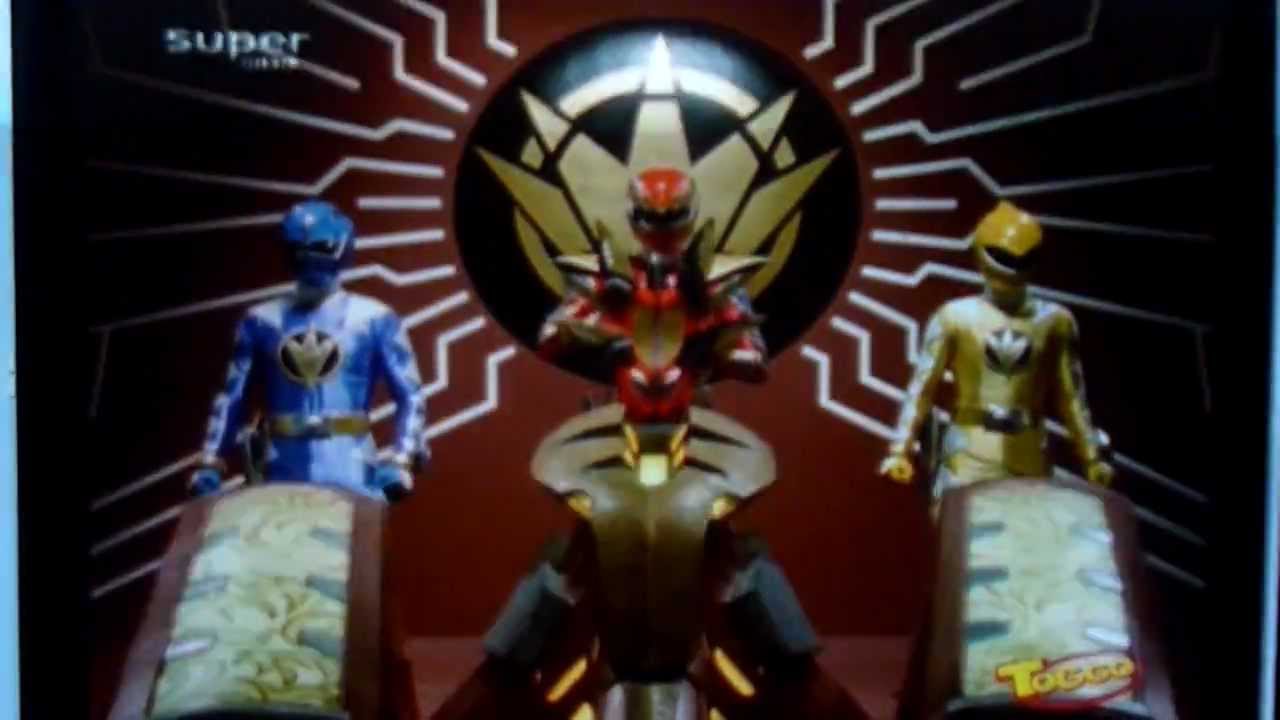 PRDT Mezodon & Triceramax Megazord Formation - YouTube