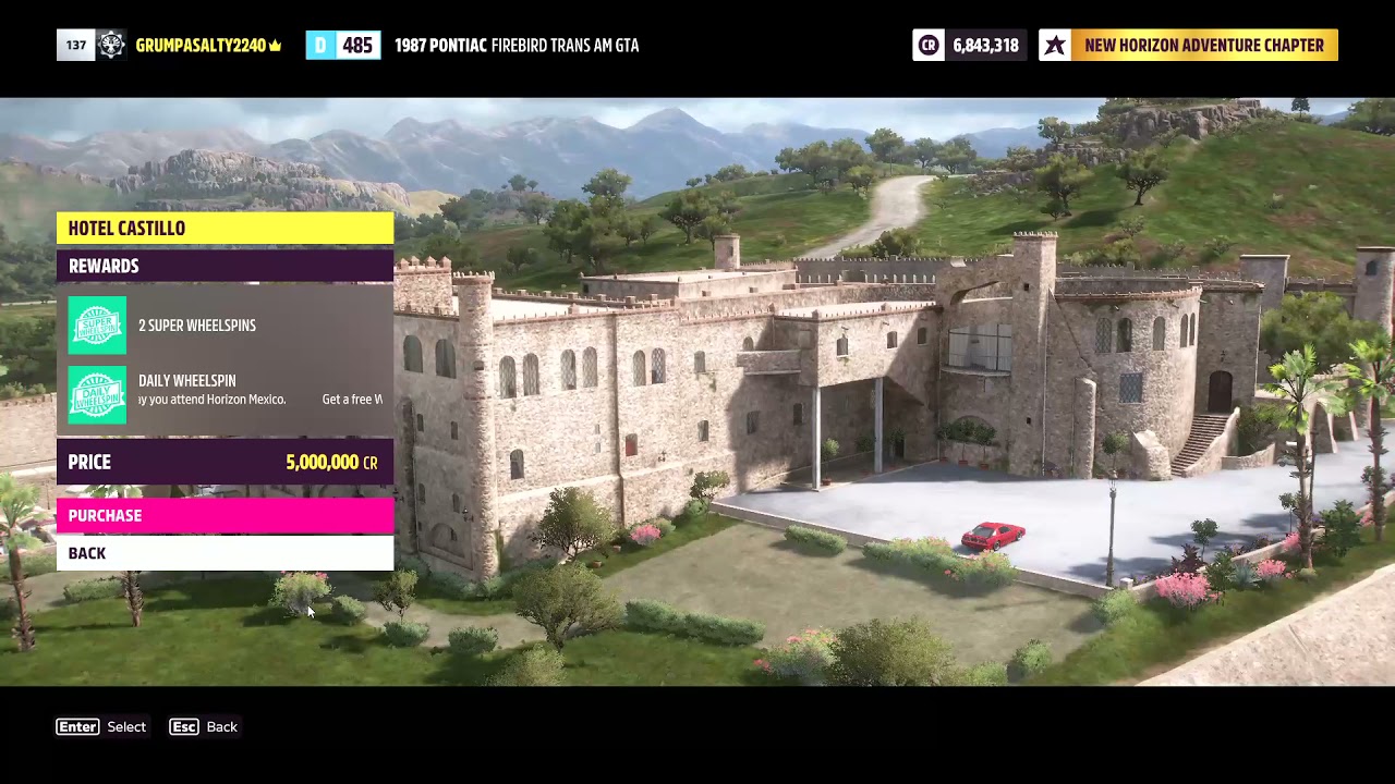 Forza Horizon 5 Buying Hotel Castillo - YouTube