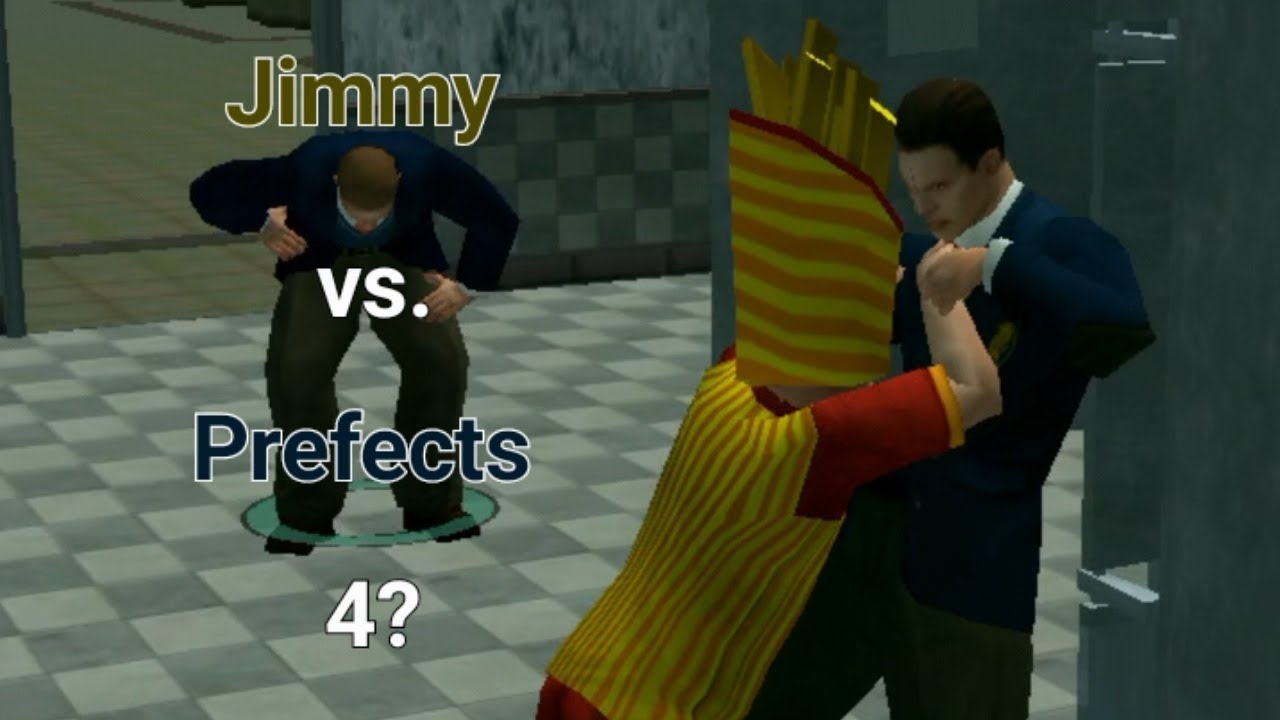 Bully Anniversary Edition: Jimmy vs. Prefects 4? - YouTube