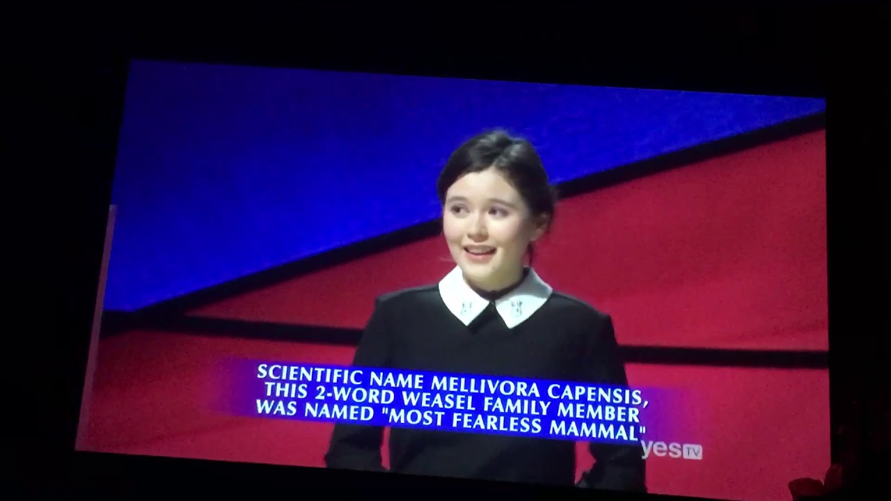 Final Jeopardy (11/16/18) Teen Tournament Day 8/10, Emma Arnold DID YOU ...
