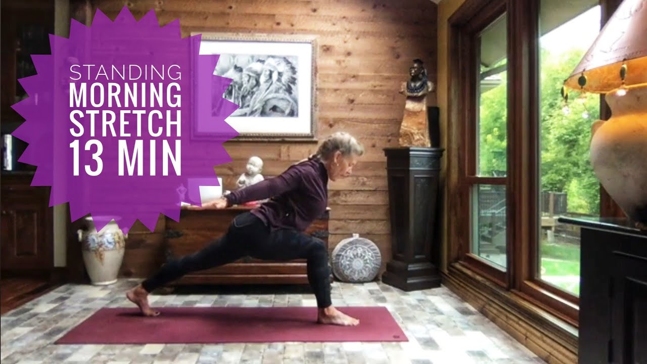 Standing Morning Stretch || 13 Min - YouTube