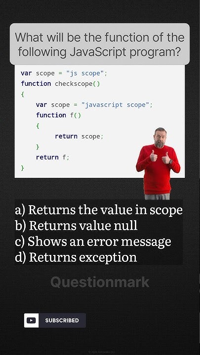 What Will Be The Function Javascript Coding Programming Html Python Clanguage Flutter