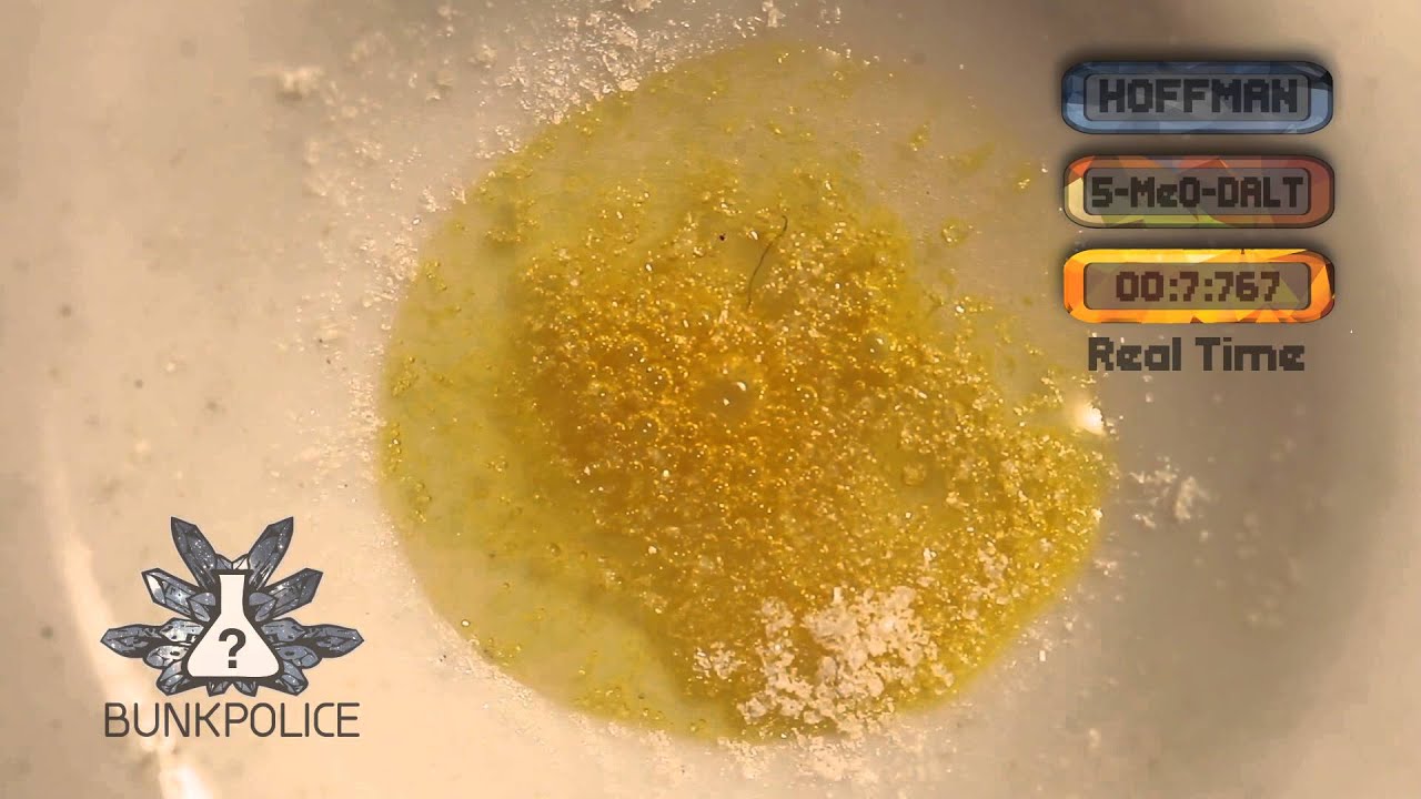 5-MeO-DALT - Hoffman Reagent - Normal Test Kit - Bunk Police - YouTube