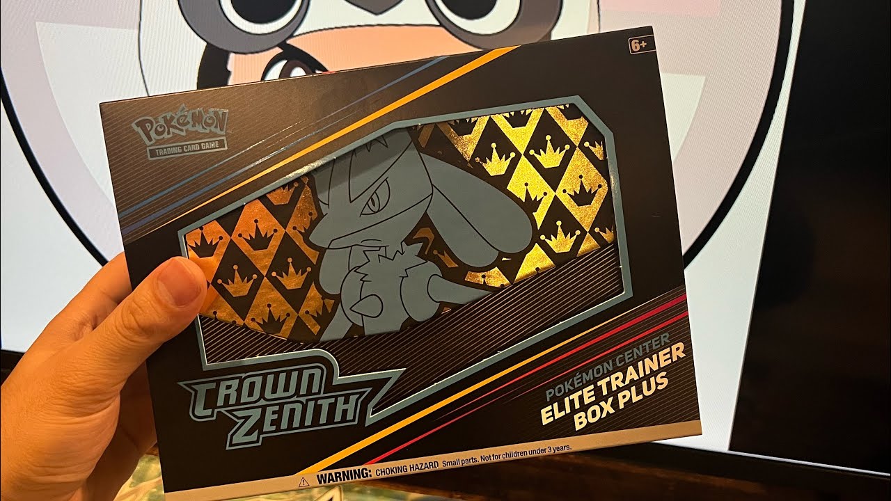 First Look at Crown Zenith Pokemon Center Exclusive ETB - YouTube