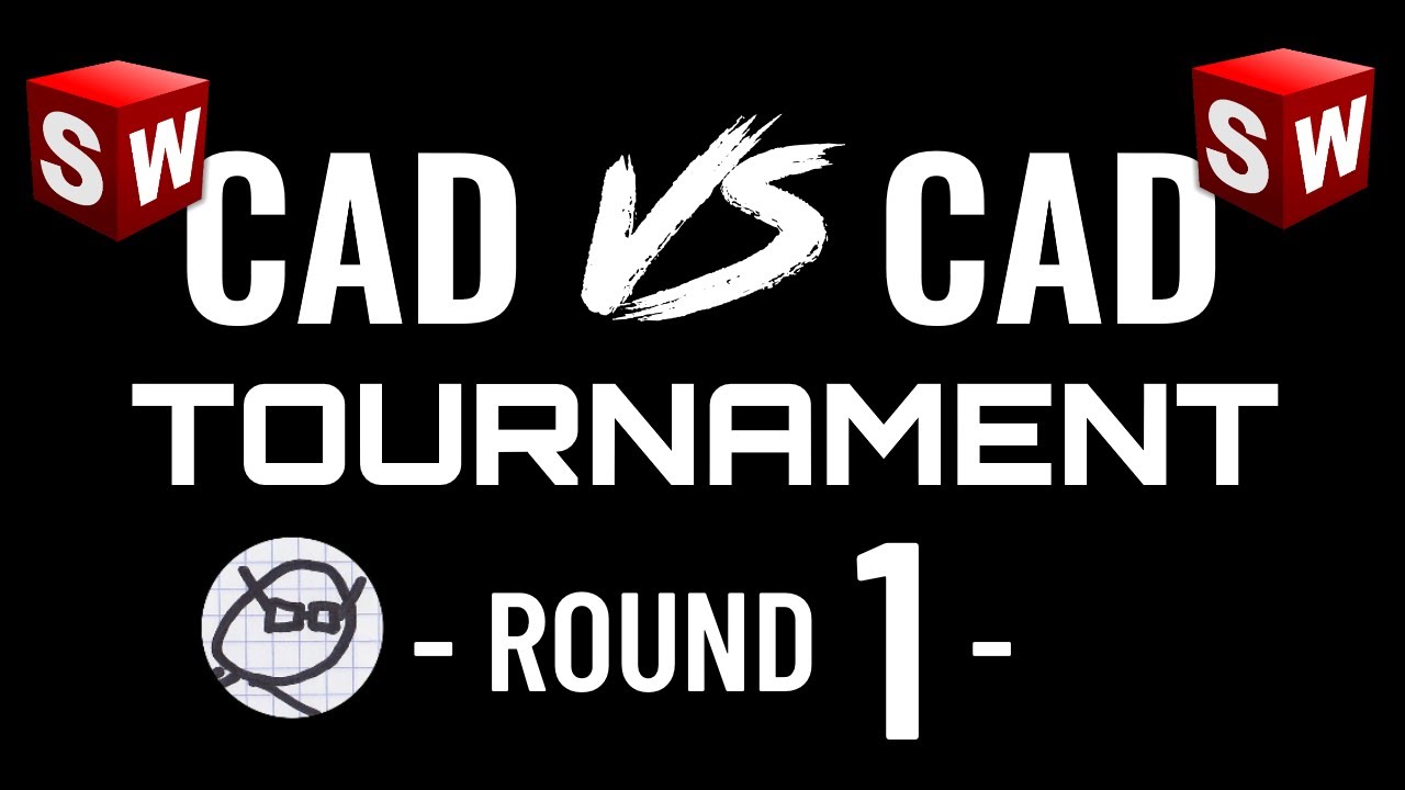 CAD vs CAD Speedmodeling Tournament – Round 1a-Match 1 - YouTube
